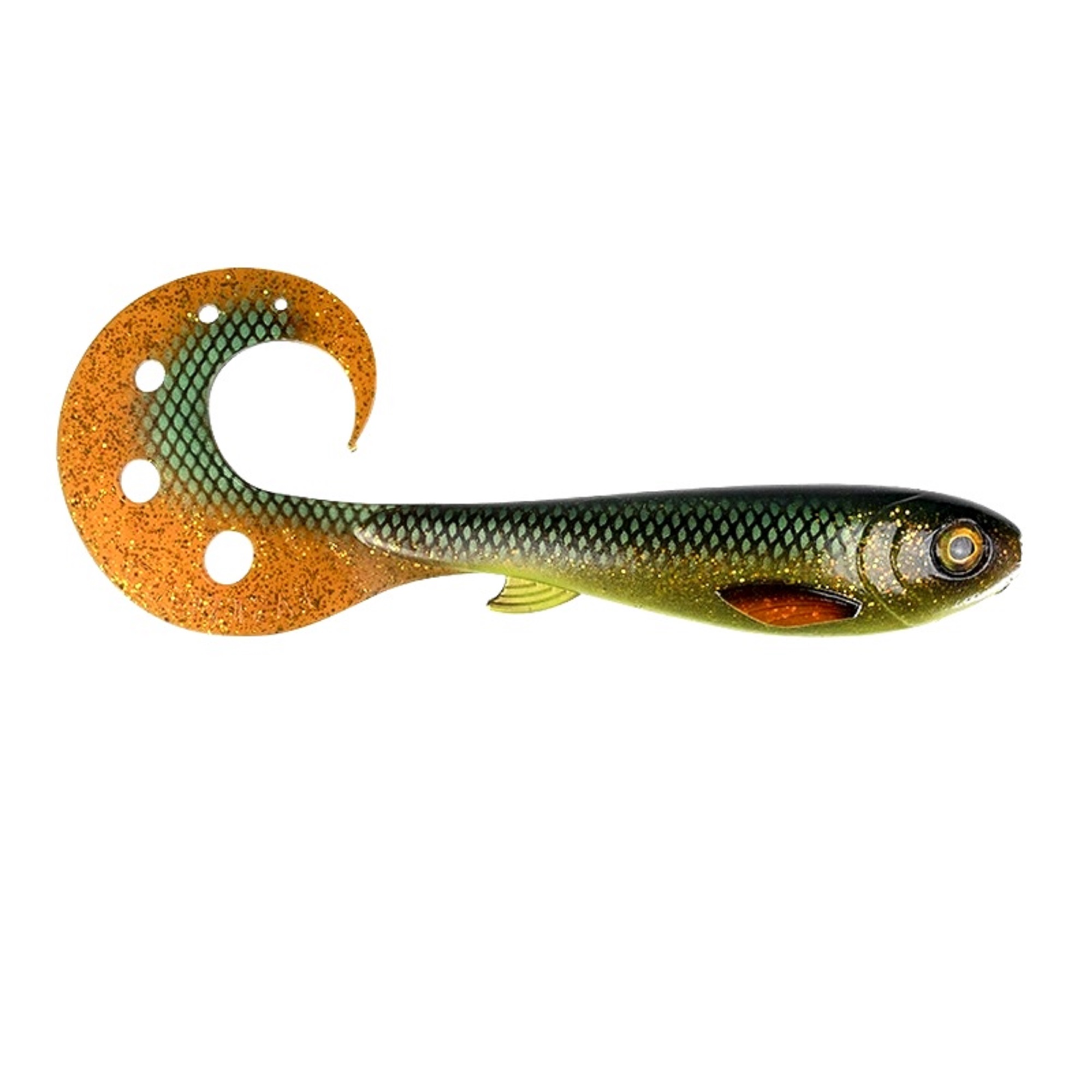 Eastfield Lures Wingman Curlytail Vänern Motoroil UV - Jerkmania